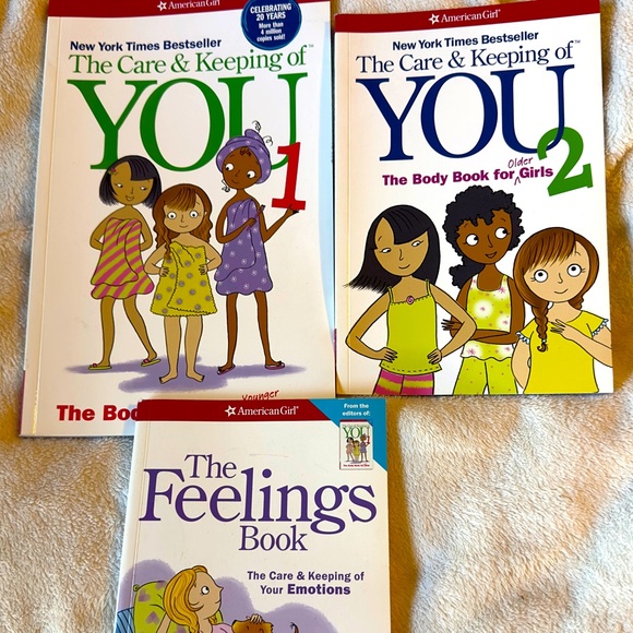American Girl | Other | American Girl All About You And Feelings Books ...